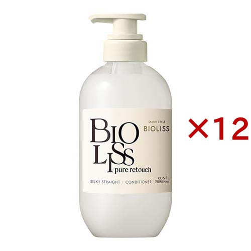 ビオリス ピュアレタッチ うねさぁら ヘアコンディショナー(480mL×12セット)[ダメージケアリンス・コンディショナー]