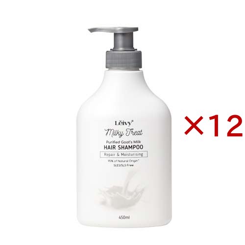 レイヴィー ミルキートリート ヘアシャンプー(450ml×12セット)[シャンプー その他]