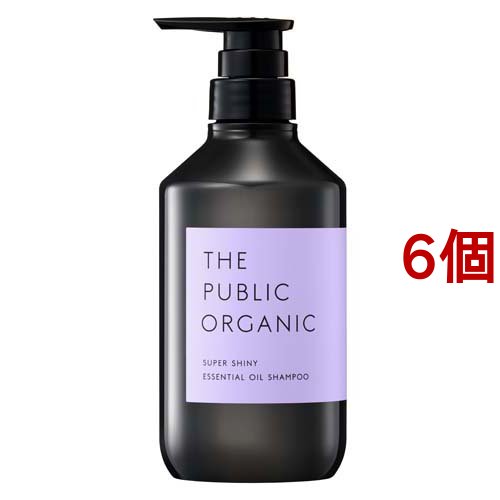 ザ パブリック オーガニック スーパーシャイニー SM シャンプー(480ml*6個セット)[シャンプー その他]