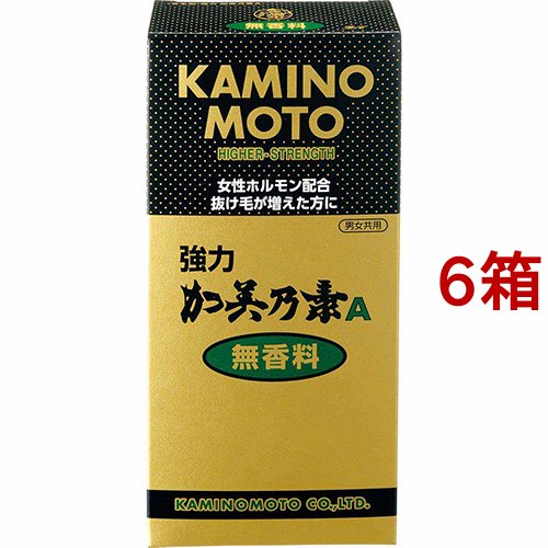 強力 加美乃素A 無香料(200ml*6箱セット)[男女兼用育毛剤]