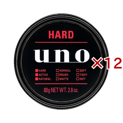 ウーノ ハイブリッドハード f(80g×12セット)[ヘアスタイリング剤 その他]