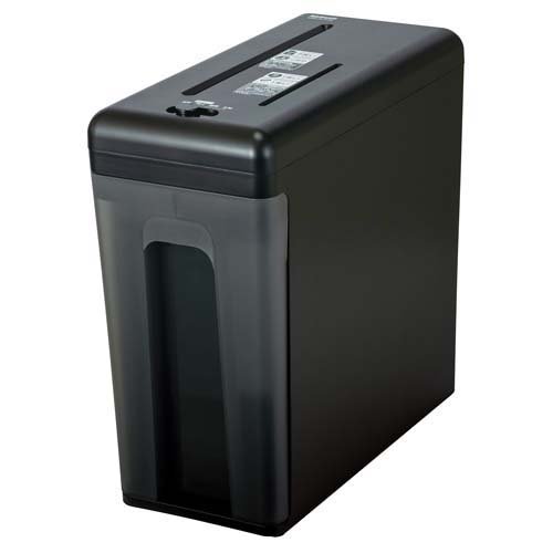 パーソナルシュレッダ ノイズレス スリム クロスカット ブラック NSE-NLC02BK(1台)[文房具 その他]