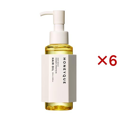 ハニーク カスタムヘアオイル スリーク アクアブロッサムハニーの香り(100ml×6セット)[ヘアオイル]