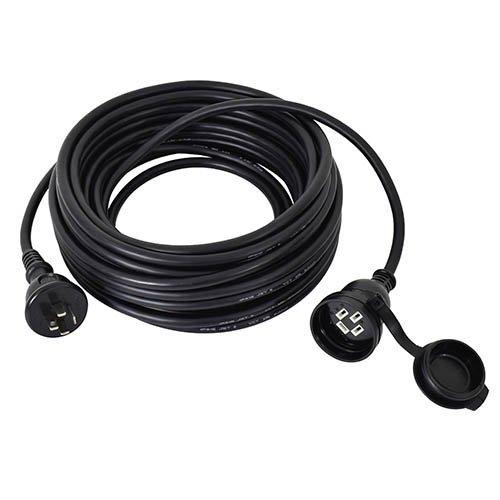 日動 三相200V防雨型延長コード アース付 4P20AW-20(1個)[情報家電　その他]