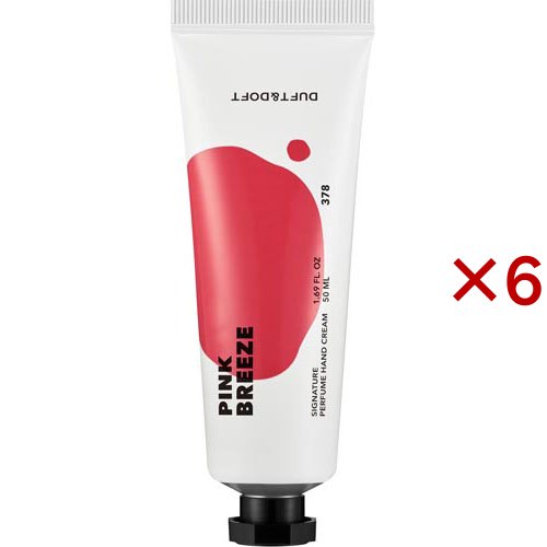 ダフトアンドドフト シグネチャーパフュームハンドクリーム ピンクブリーズ(50mL×6セット)[ハンドケア その他]