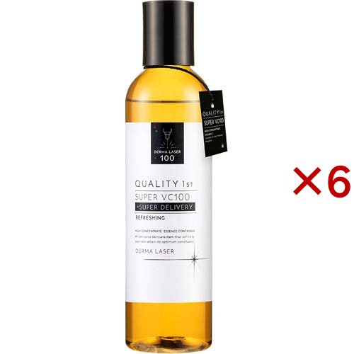 クオリティファースト ダーマレーザー スーパーVC100ローション さっぱり(240ml×6セット)[保湿化粧水]