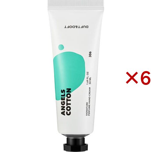ダフトアンドドフト シグネチャーパフュームハンドクリーム エンジェルスコットン(50mL×6セット)[ハンドケア その他]