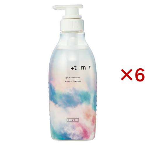 プラストゥモロー(+tmr) スムース シャンプー(470ml×6セット)[ダメージケアシャンプー]