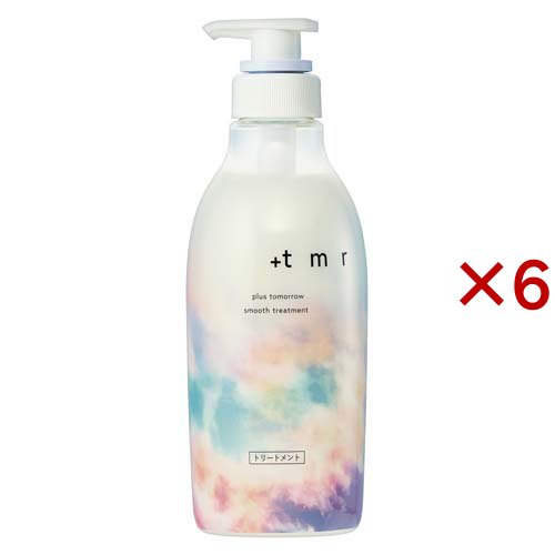 プラストゥモロー(+tmr) スムース トリートメント(470ml×6セット)[ダメージヘアトリートメント]