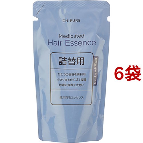ちふれ 薬用育毛エッセンス 詰替用 MC-II(200ml*6袋セット)[男女兼用育毛剤]