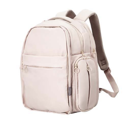 エレコム リュック バックパック Mサイズ ビジネス 推し活 グレージュ(1個)[生活用品 その他]