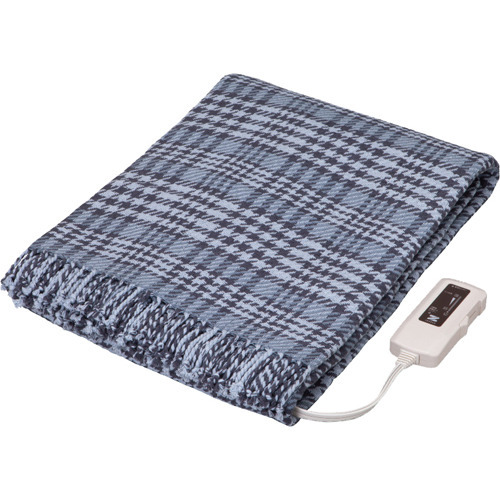 ゼンケン 電磁波99％カット 電気ひざかけ グレー ZR-51LT(1台)[電気毛布・ひざ掛け]