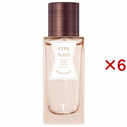 タイプナンバー ボディミスト 60.スローダウン(40mL×6セット)[フレグランス その他]