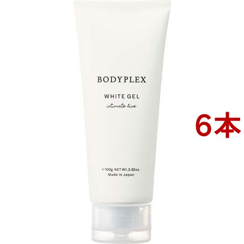 ボディプレックス 薬用ホワイトジェル ローズ＆ゼラニウムの香り(100g*6本セット)[ボディローション]