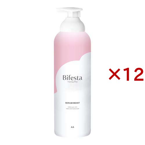 ビフェスタ 泡洗顔 セラムモイスト(200g×12セット)[洗顔フォーム]