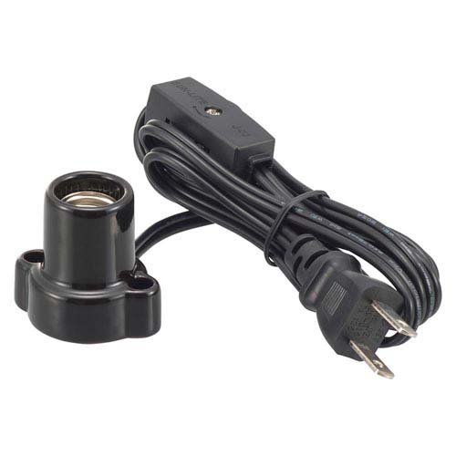 磁器レセップ E17 1.5mコード スイッチ付 ブラック(1個)[ライト]の通販はau PAY マーケット - 爽快ドラッグ | au PAY マーケット－通販サイト