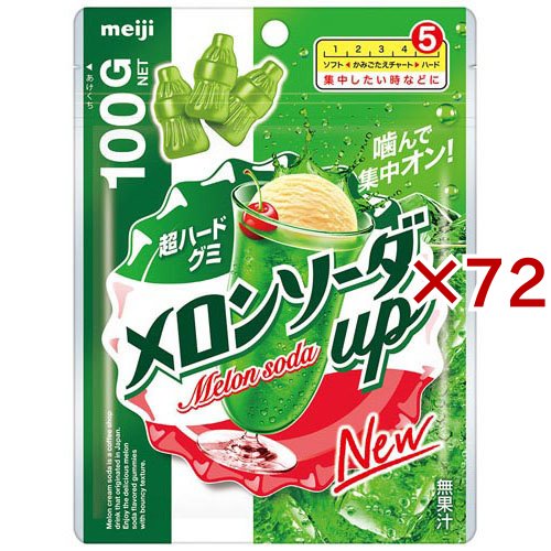 メロンソーダアップ(100g×72セット)[グミ]