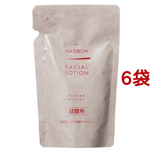 パックスナチュロン フェイシャルローション 詰替用(100ml*6袋セット)[保湿化粧水]