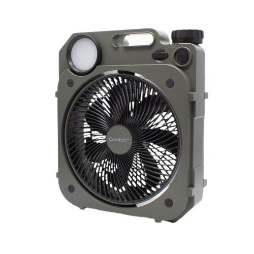 クマザキエイム 充電式薄型 送風扇 Air-Force Fan AF8-17G(1台)[サーキュレーター]