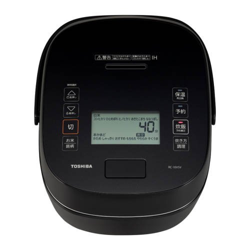 東芝 真空圧力IH 炊飯器 RC-10VSV(K)(1台)[炊飯器]