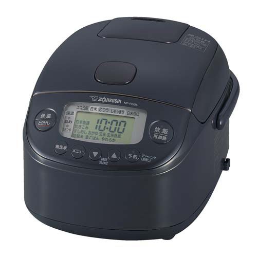 象印 圧力IH炊飯ジャー 極め炊き スレートブラック NP-RU05-BZ(1台)[炊飯器]