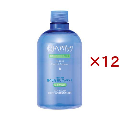 水分ヘアパック 寝ぐせなおしエッセンス つめかえ用 f(380ml×12セット)[寝ぐせ直し]