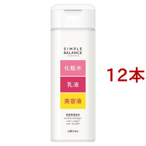 シンプルバランス ハリ・つやローション コラーゲン(220ml*12本セット)[保湿化粧水]