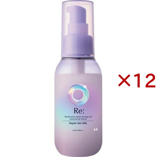 ルシードエル アールイー リペアヘアミルク(90g×12セット)[トリートメント・ヘアケア その他]