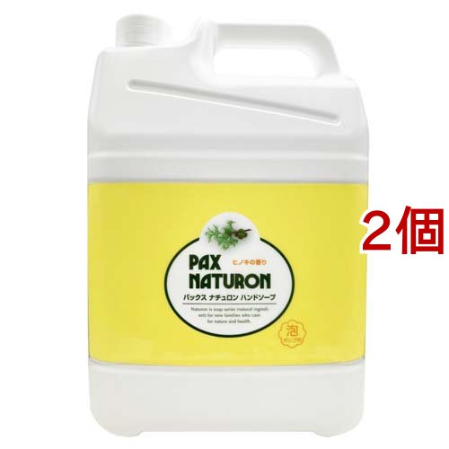 【専売品】パックスナチュロン ハンドソープ 大容量(5L*2個セット)[ハンドソープ 詰め替え]