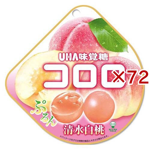 コロロ 清水白桃(40g×72セット)[グミ]
