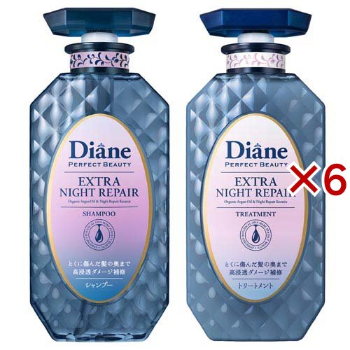 ダイアン パーフェクトビューティ— エクストラナイトリペア SP＆TRセット(6セット)[シャンプー その他]