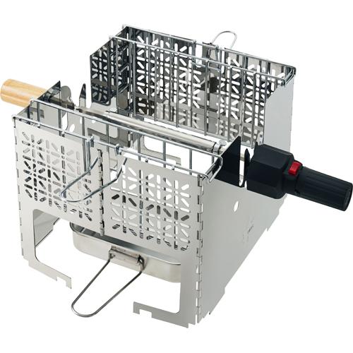 くるくるクッキングリル(1台)[アウトドア]