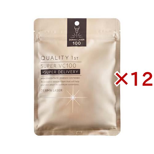 クオリティファースト ダーマレーザー スーパーVC100 マスク(7枚入×12セット)[シートマスク]