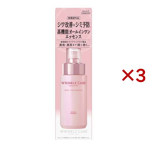 グレイス ワン リンクルケア ホワイト モイストエッセンス(180ml×3セット)[保湿美容液]