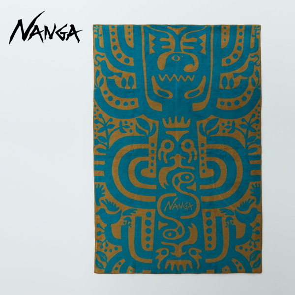 NANGA TREE OF LIFE コットンブランケット シングル ブルーツリー COTTON BLANKET S SINGLE BLUE TREE NZ2254-4C421 N197B773