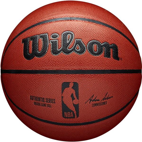 ウィルソン WTB7100XB07 NBA AUTHENTIC バスケットボール インドア 7号 ブラウン