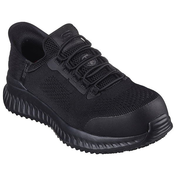 SKECHERS スケッチャーズ ワークシューズ TILIDO-FLETCHIT ブラック 25.5cm 200206W BLK メンズ [安全靴]