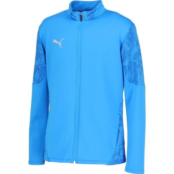 PUMA プーマ サッカーシャツ TEAMCUP TR ジャケット ブルー XXL 660105 02