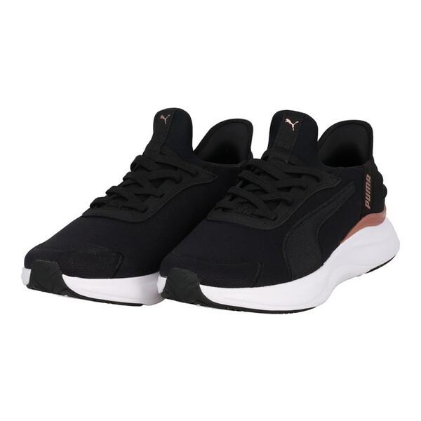 PUMA プーマ スポーツシューズ SOFTRIDE ハーモニー レース EASE IN ブラック 23.0cm 312671 02