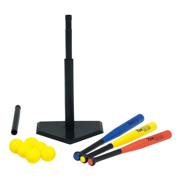 トーエイライト 学校体育器具 ティーボールセットTL18 ブラック B2729 メーカー直送