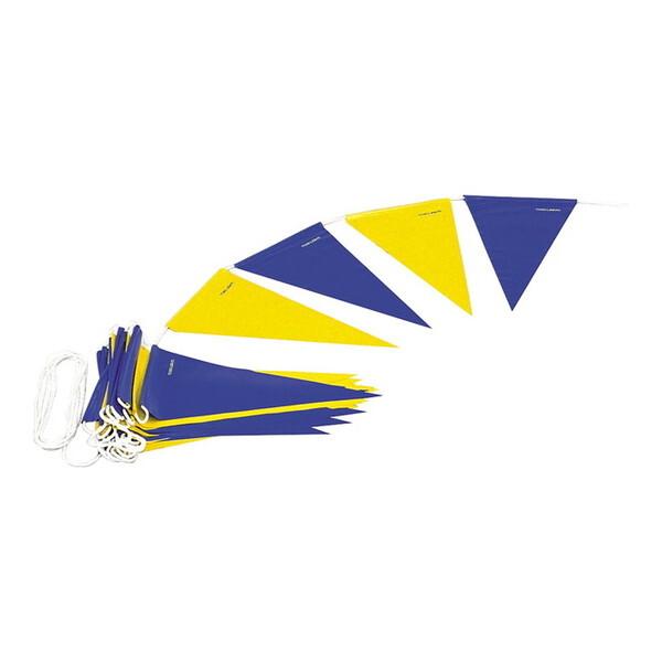 トーエイライト 学校体育器具 背泳標識三角旗セット ブルー B2975