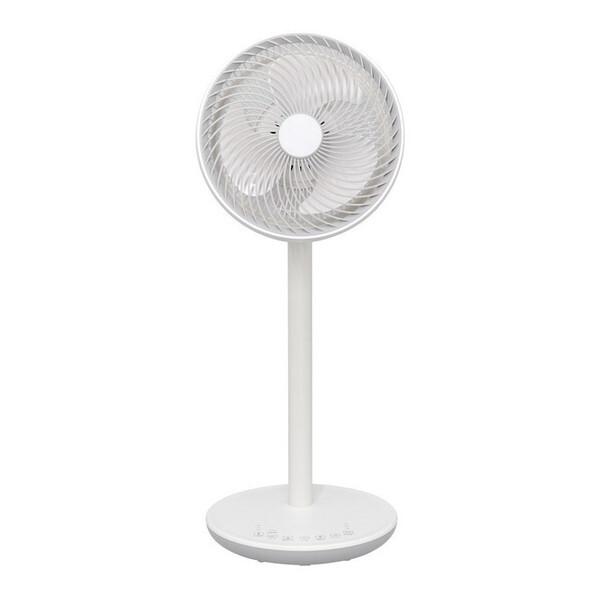 扇風機 リビング扇風機  DCモーター リモコン付き 3枚羽根 フルリモコン SKJ エスケイジャパン SKJ-SY21BDC(M) ホワイト メーカー直送