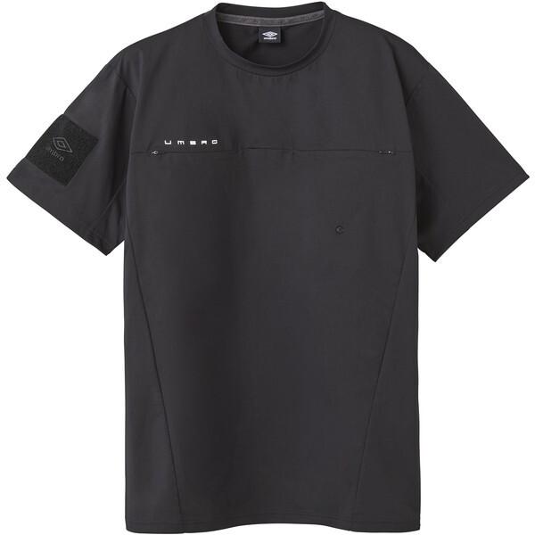 アンブロ サッカー 審判ウェア UMBRO COACHERS レフェリカルトップ ブラック O-XO UF5SHS66M BK00