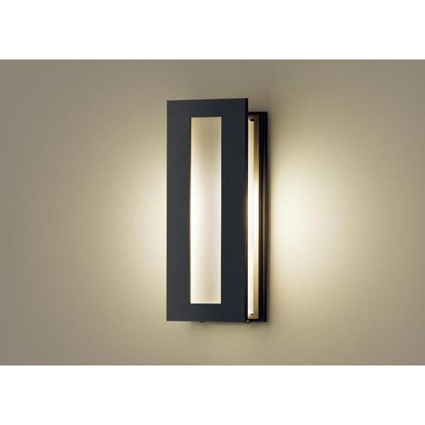 PANASONIC LGW85075BU オフブラック/乳白 [洋風LEDポーチライト (電球色)]