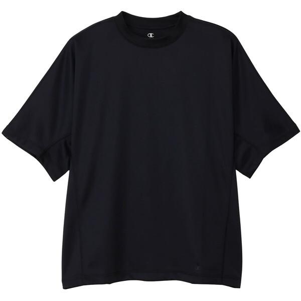 チャンピオン リカバリーウエア C3-CS390 090 SHORT SLEEVE T-SHIRT ブラック M Champion [半袖Tシャツメンズ]