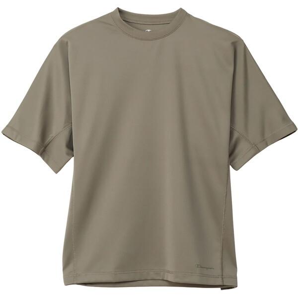 チャンピオン リカバリーウエア C3-CS390 655 SHORT SLEEVE T-SHIRT カーキグリーン S Champion [半袖Tシャツメンズ]