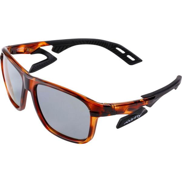 AirFly エアフライ AF-402 C-3 PG AF-402 スポーツサングラス C-3 偏光グレーレンズ組込みセット 偏光グレー ユニセックス