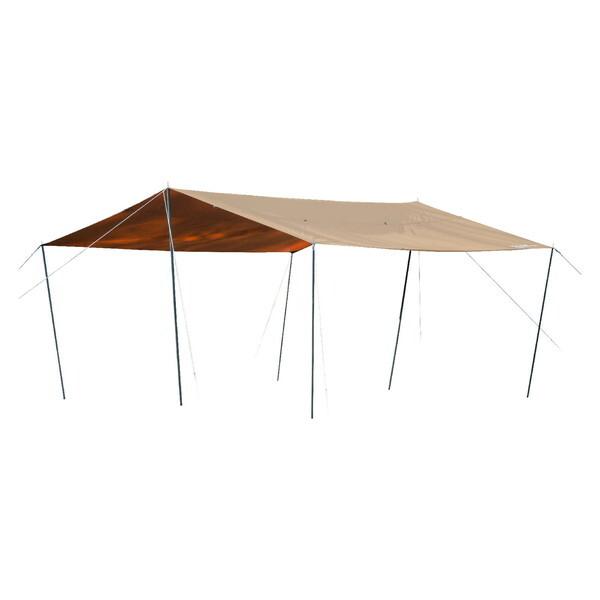 テントファクトリー TF-TCRT4244R DBE Hi-TCワイドロング レクタングタープ ダークベージュ