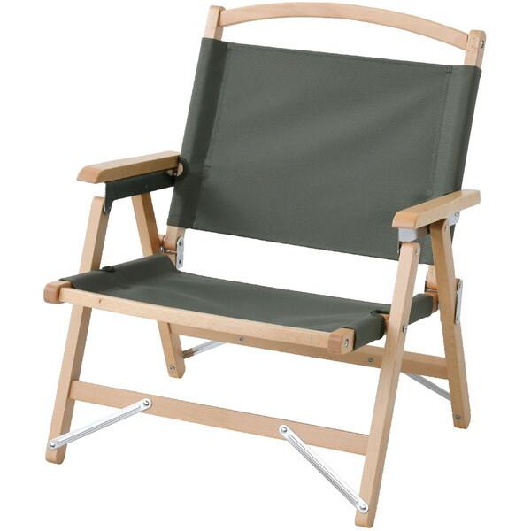 テントファクトリー TFZELDN MG ウッドライン ZELデッキチェア モスグリーン