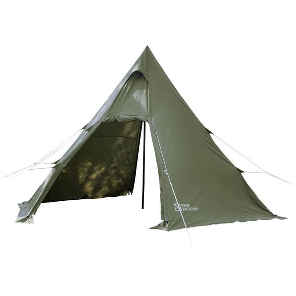 テントファクトリー TF-TCP6R1 MG モスグリーン Hi-TC R1 [ワイドワンポールテント]